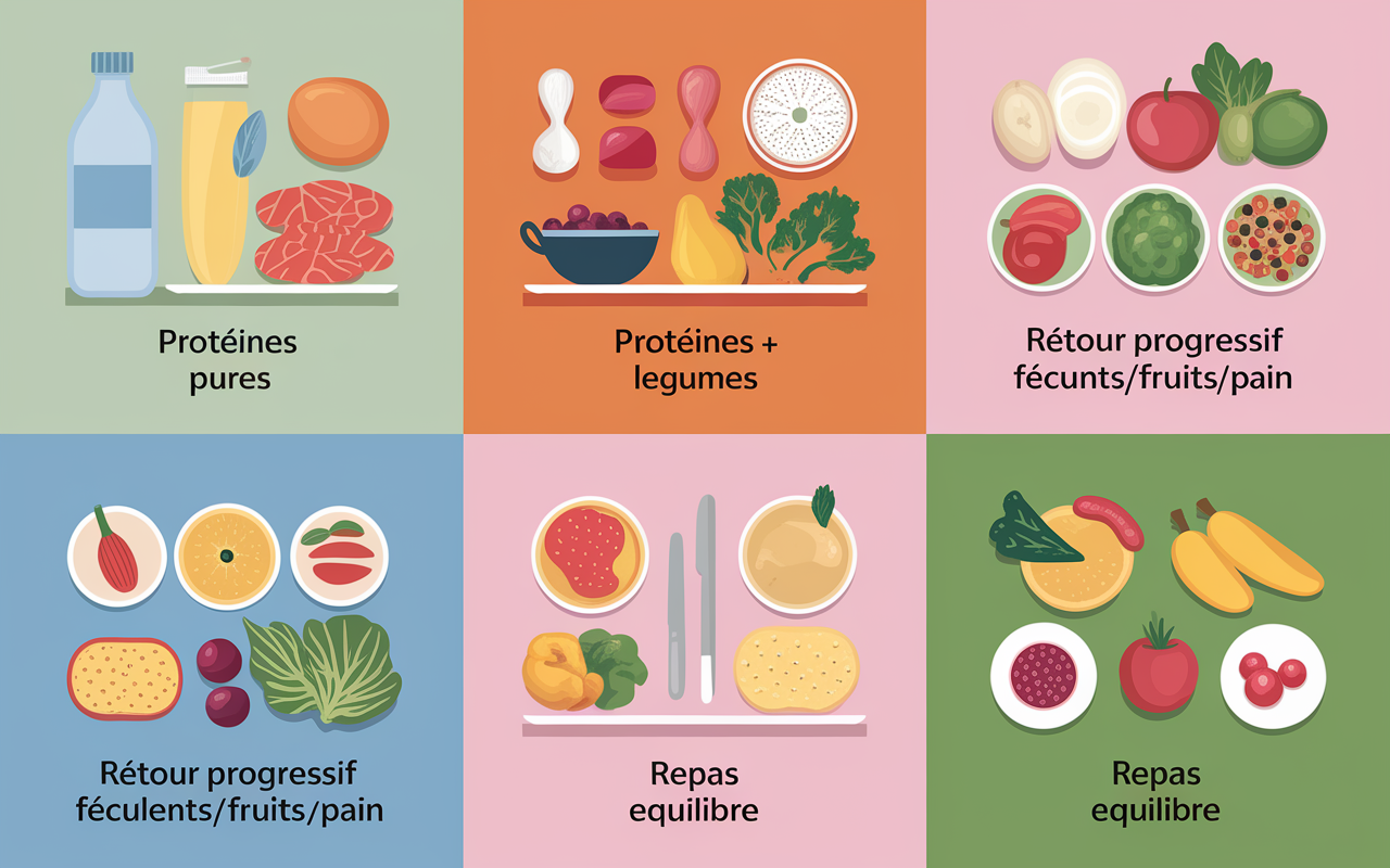 Menu du régime Dukan phase par phase : des idées pour chaque journée